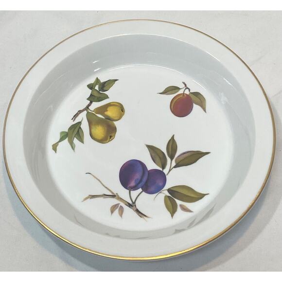 Royal Worcester | Dining | Royal Worcester China Evesham Pattern Pie ...